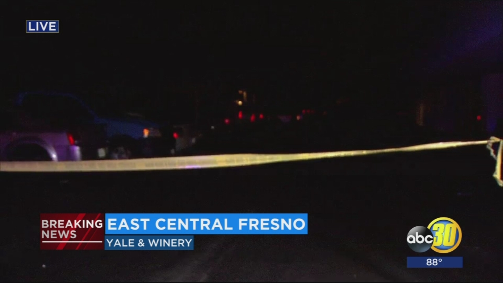 Two hospitalized after shooting in East-Central Fresno - ABC30 Fresno