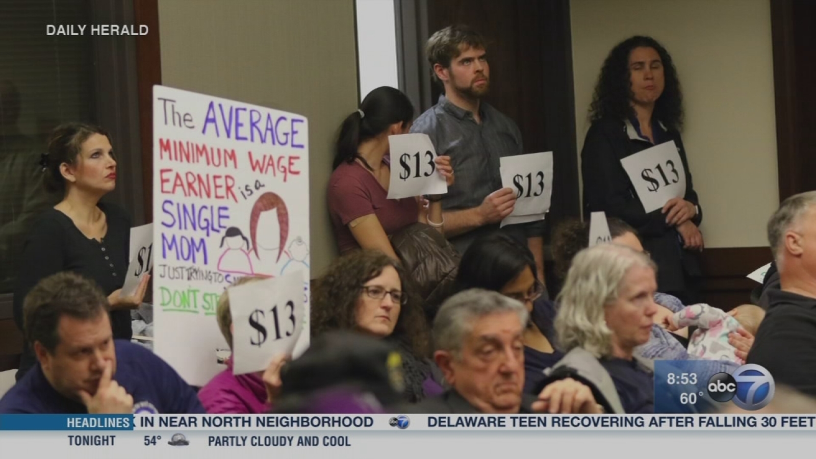 Daily Herald: Cook County minimum wage - ABC7 Chicago