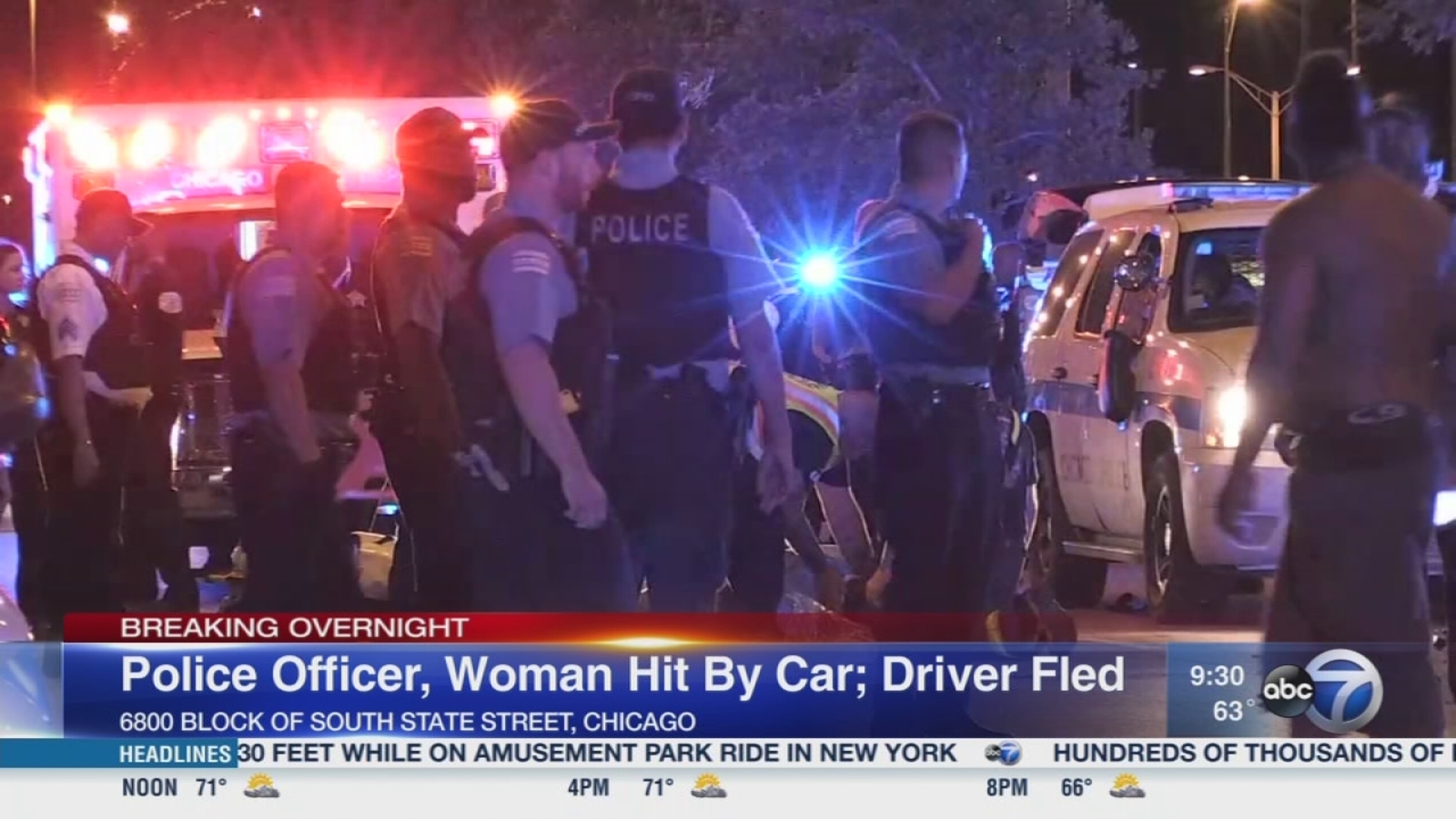 Police officer, woman injured in South Side hit-and-run; 1 in custody ...
