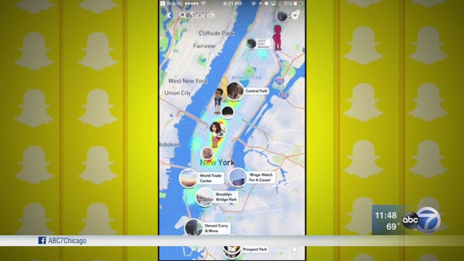 Snap Map: Snapchat's new feature raises privacy concerns - ABC7 Chicago