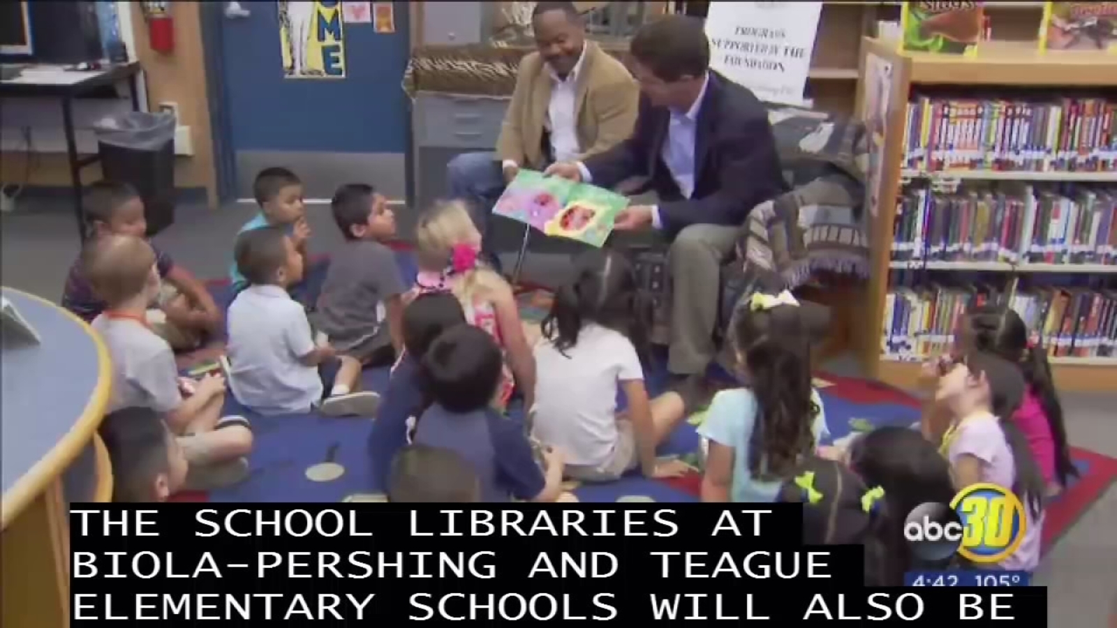 Grant opens three library in Central Unified for the summer - ABC30 Fresno