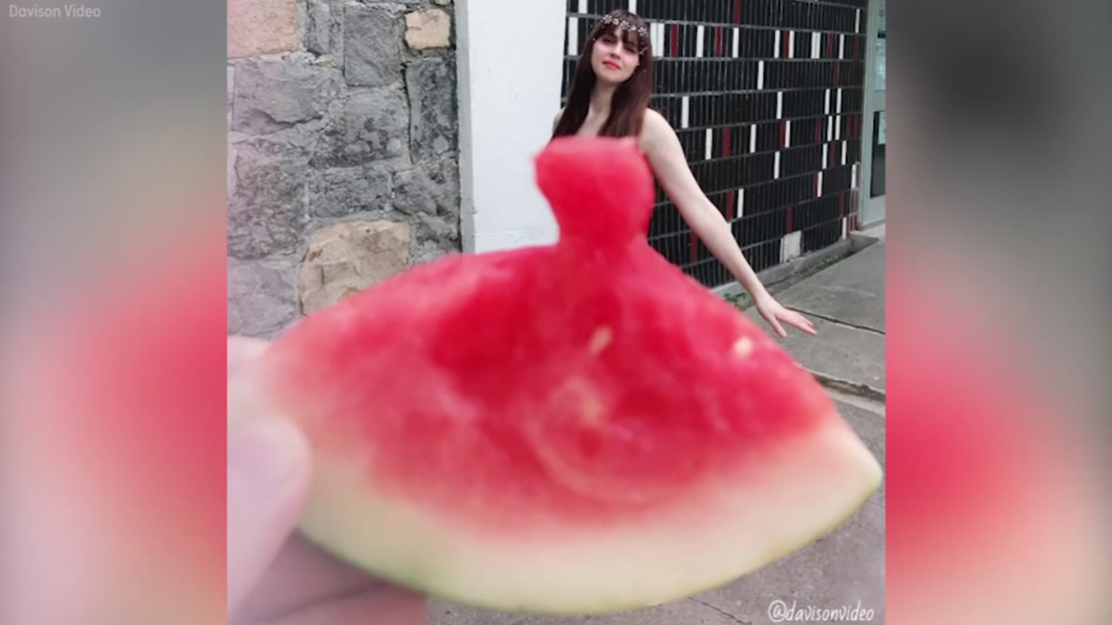 Watermelon 'dresses' are the fruity new social media fashion trend ...