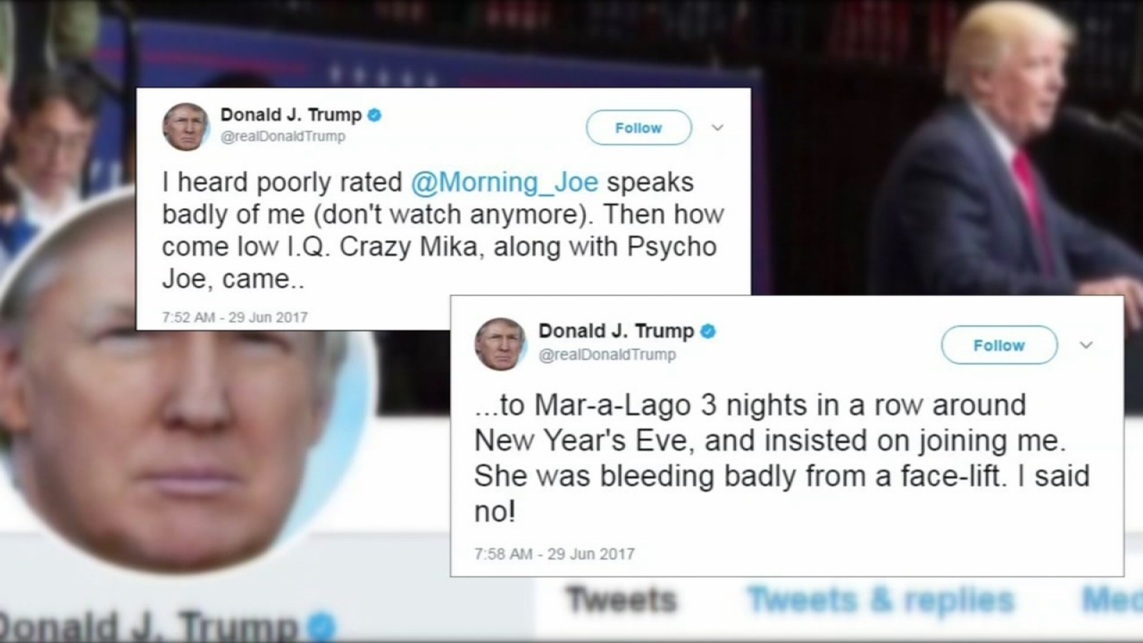 Left, right unite against President Trump tweet - 6abc Philadelphia