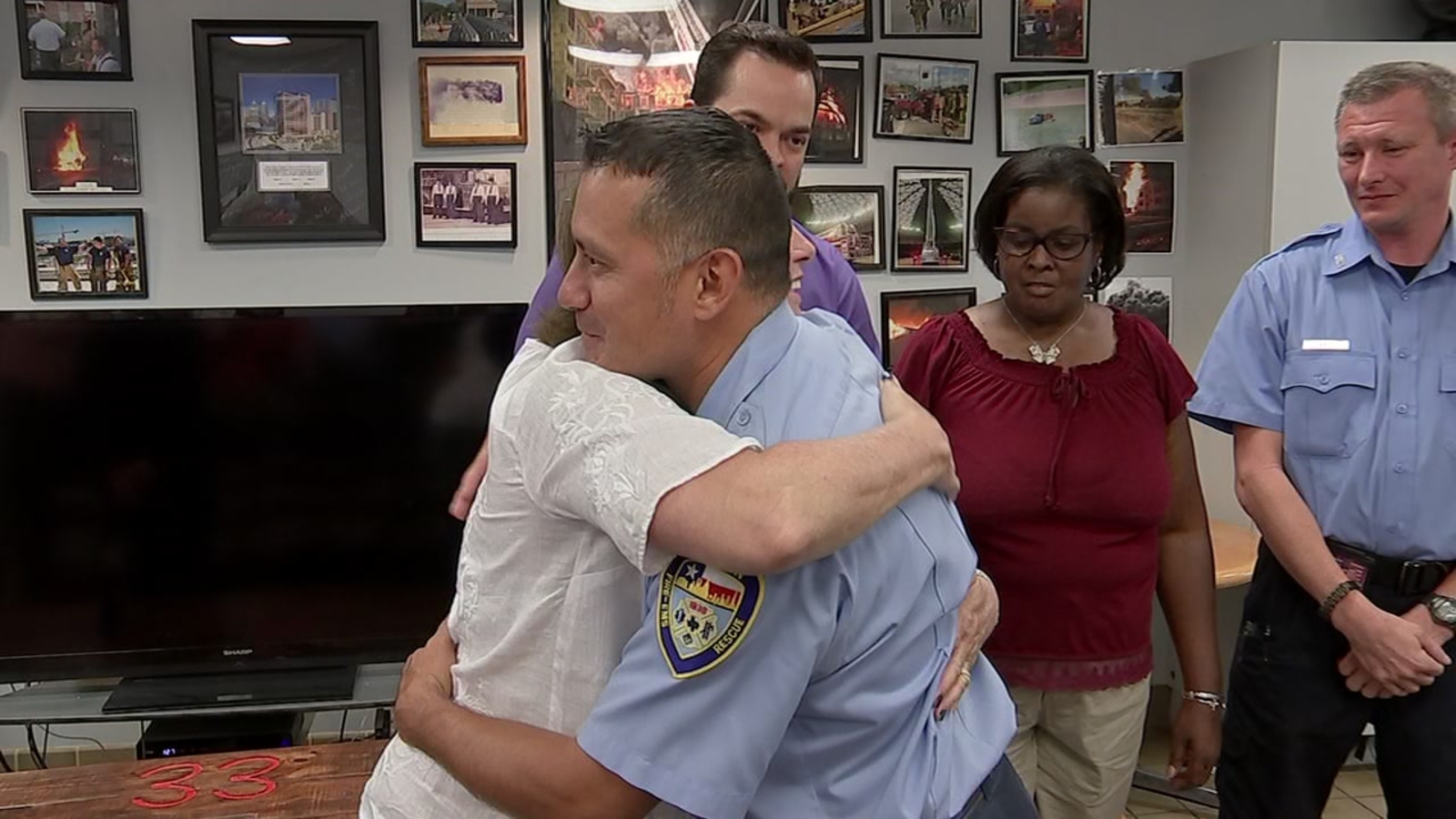 HFD meet a woman they saved 3 years ago - ABC13 Houston