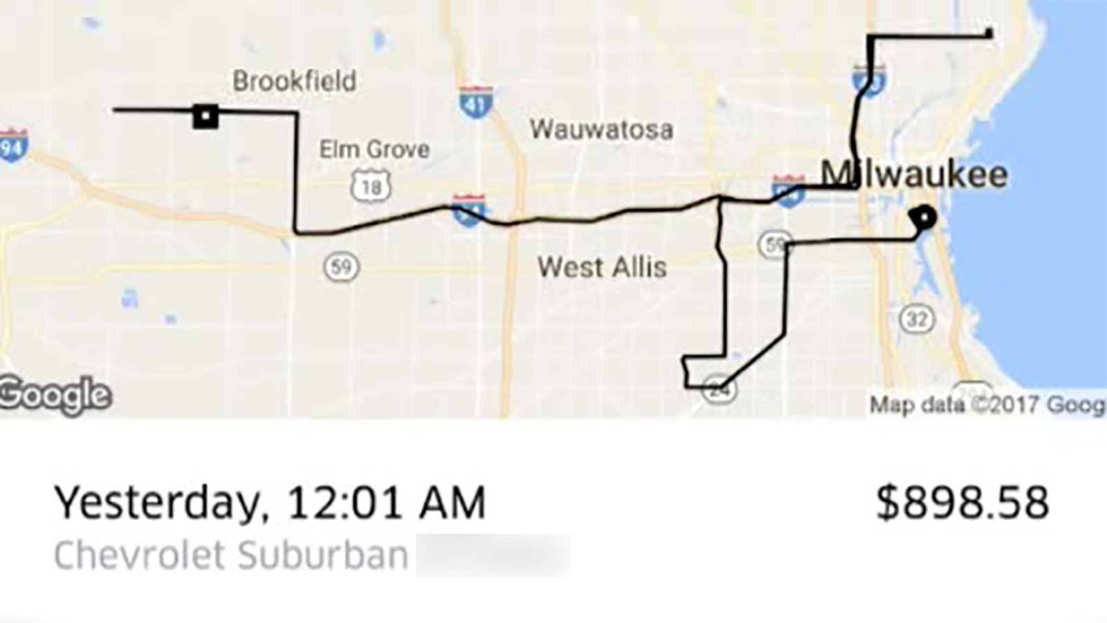 Wisconsin couple outraged over nearly $900 Uber bill - ABC13 Houston