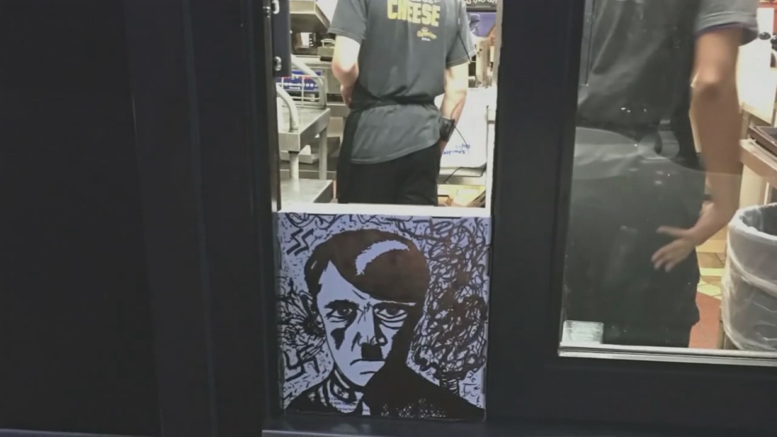 Hitler sketch taped to drive-thru window at Taco Bell in Colorado ...