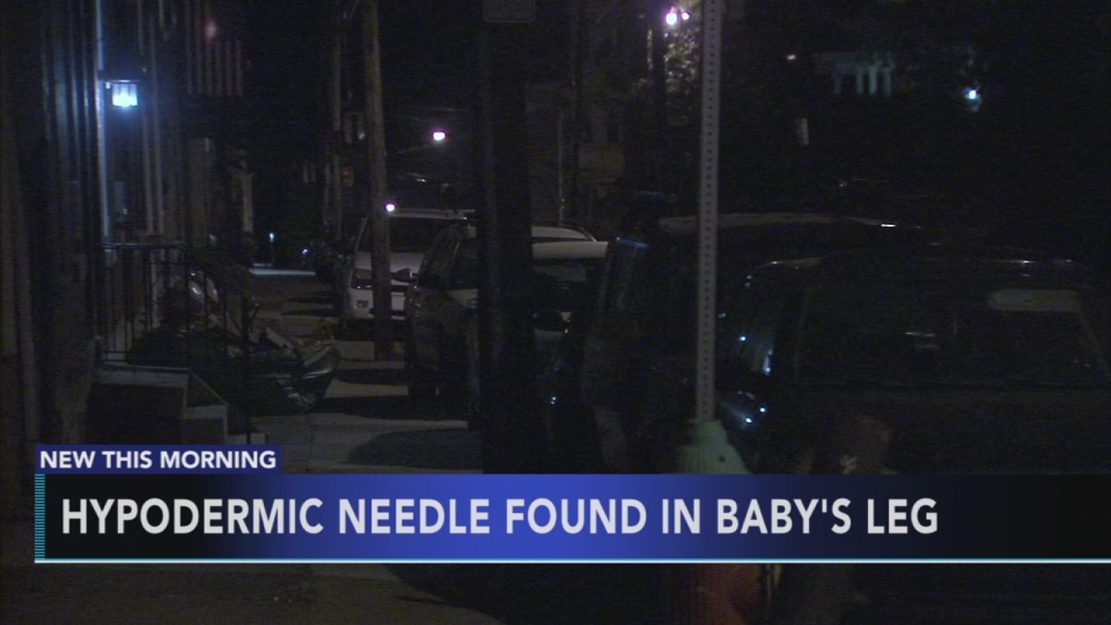 Philadelphia Police: Baby with needle in leg treated for drug overdose ...