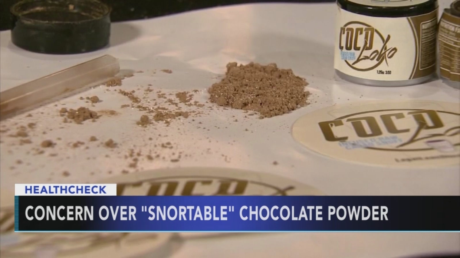 Doctors concerned over new 'snortable' chocolate powder - ABC7 Chicago