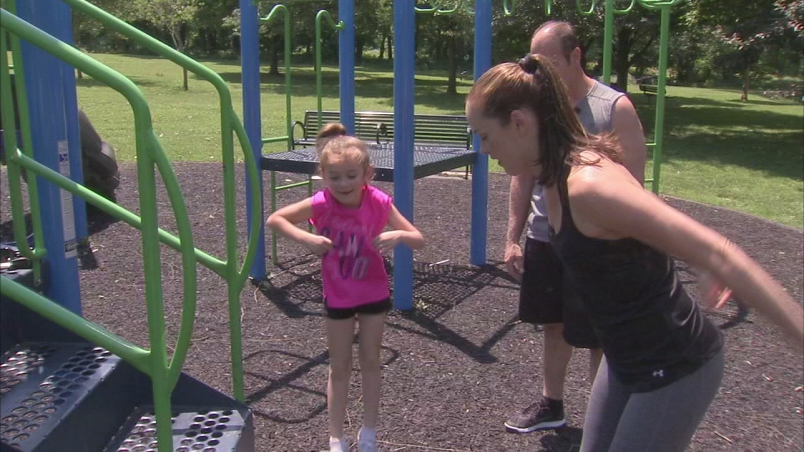 Fitness Friday: Workout with your kids on the playground - 6abc ...