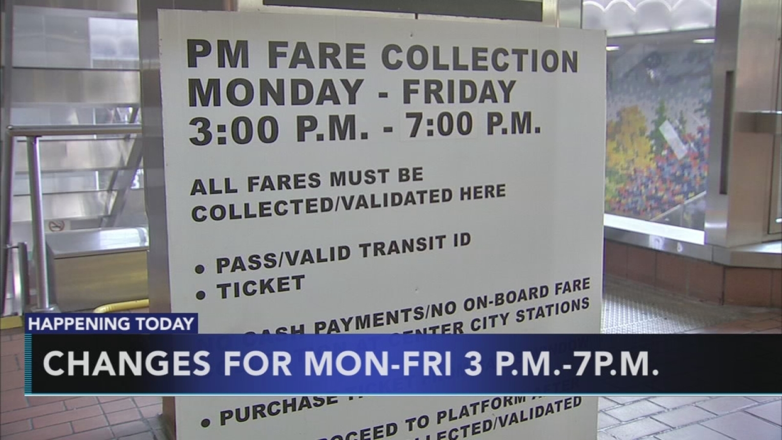 SEPTA fare collection changes at 5 Philadelphia stations - 6abc ...