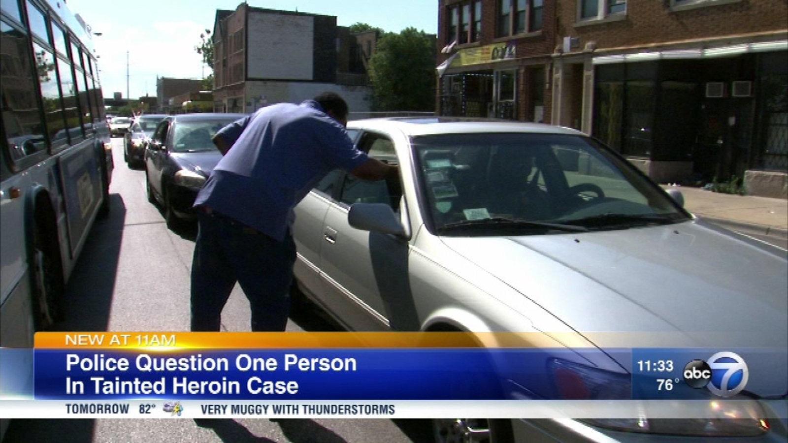 Person in custody in connection with tainted heroin - ABC7 Chicago