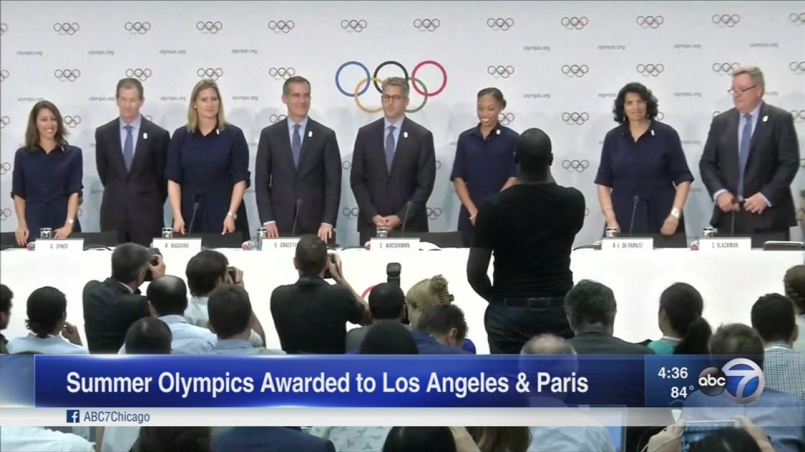 Paris, Los Angeles set to get 2024 and 2028 Olympics - ABC7 Chicago