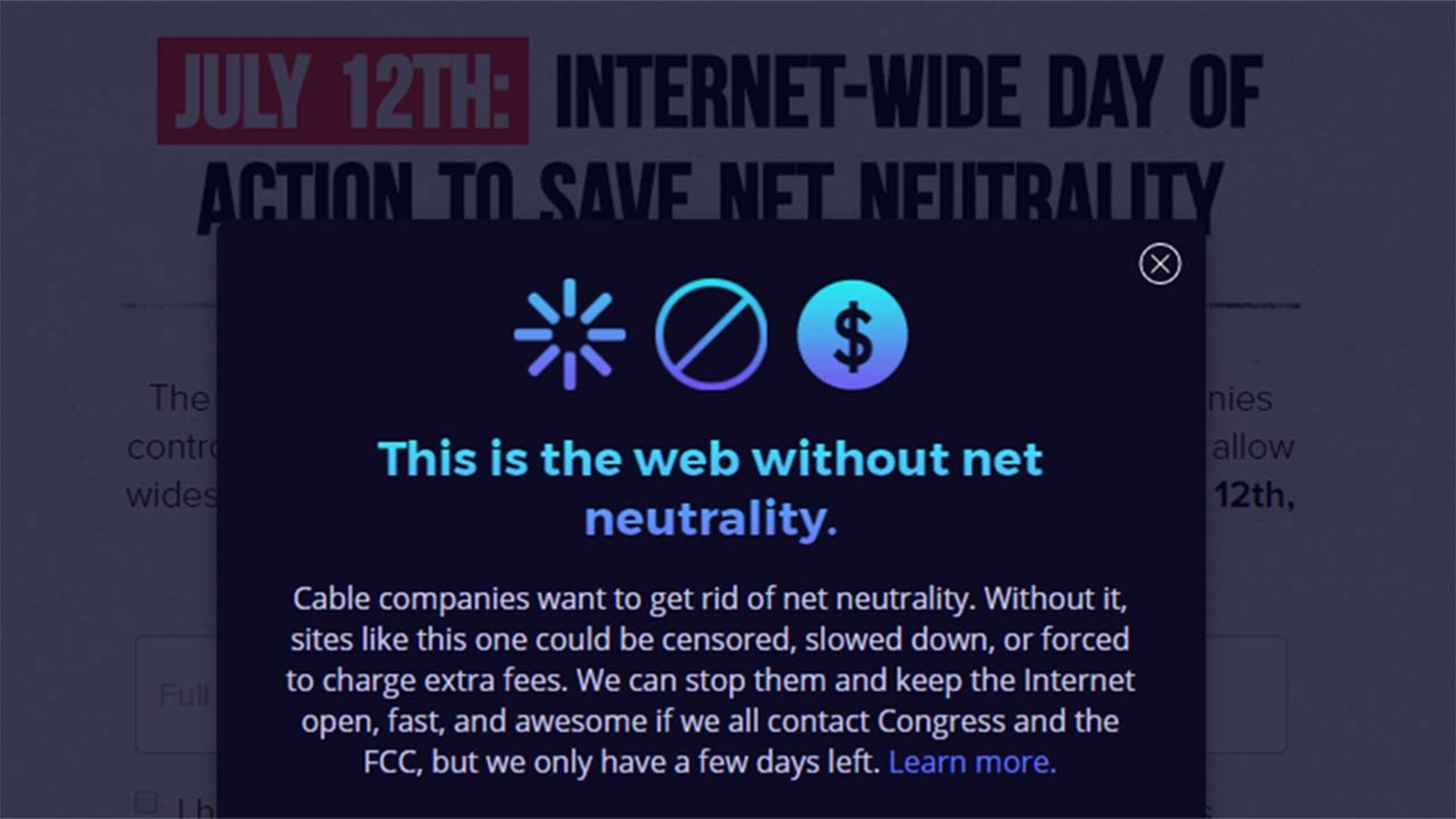 Tech companies take part in digital protest against Trump ...