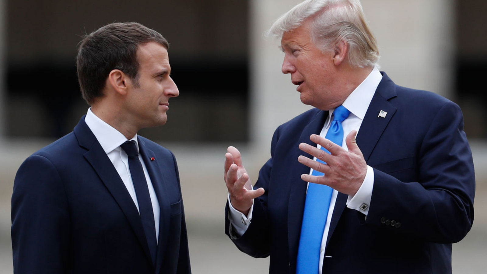 Macron: Talks with Trump are 'obvious and indispensable' - ABC13 Houston