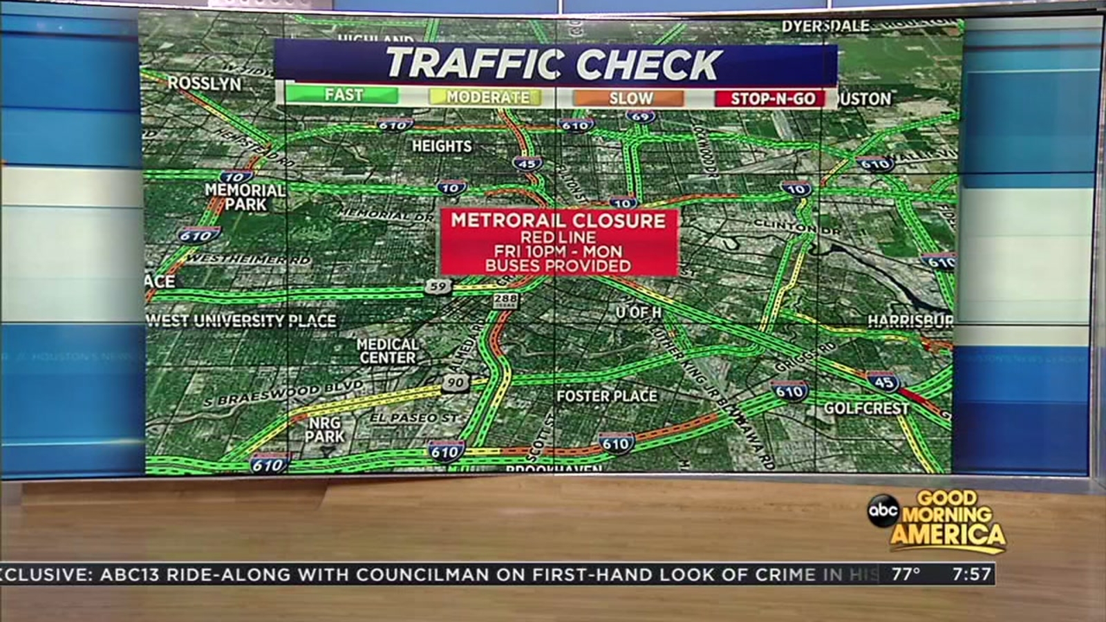 Freeway and METRORail closures for weekend of July 14, 2017 - ABC13 Houston