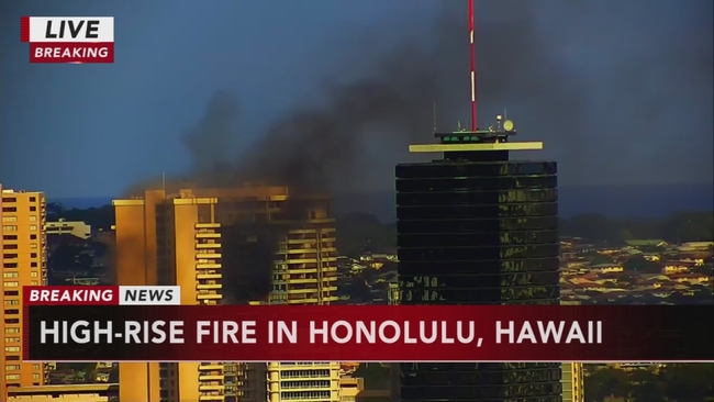 Honolulu high-rise fire that left 3 dead like 'horror movie' - 6abc ...