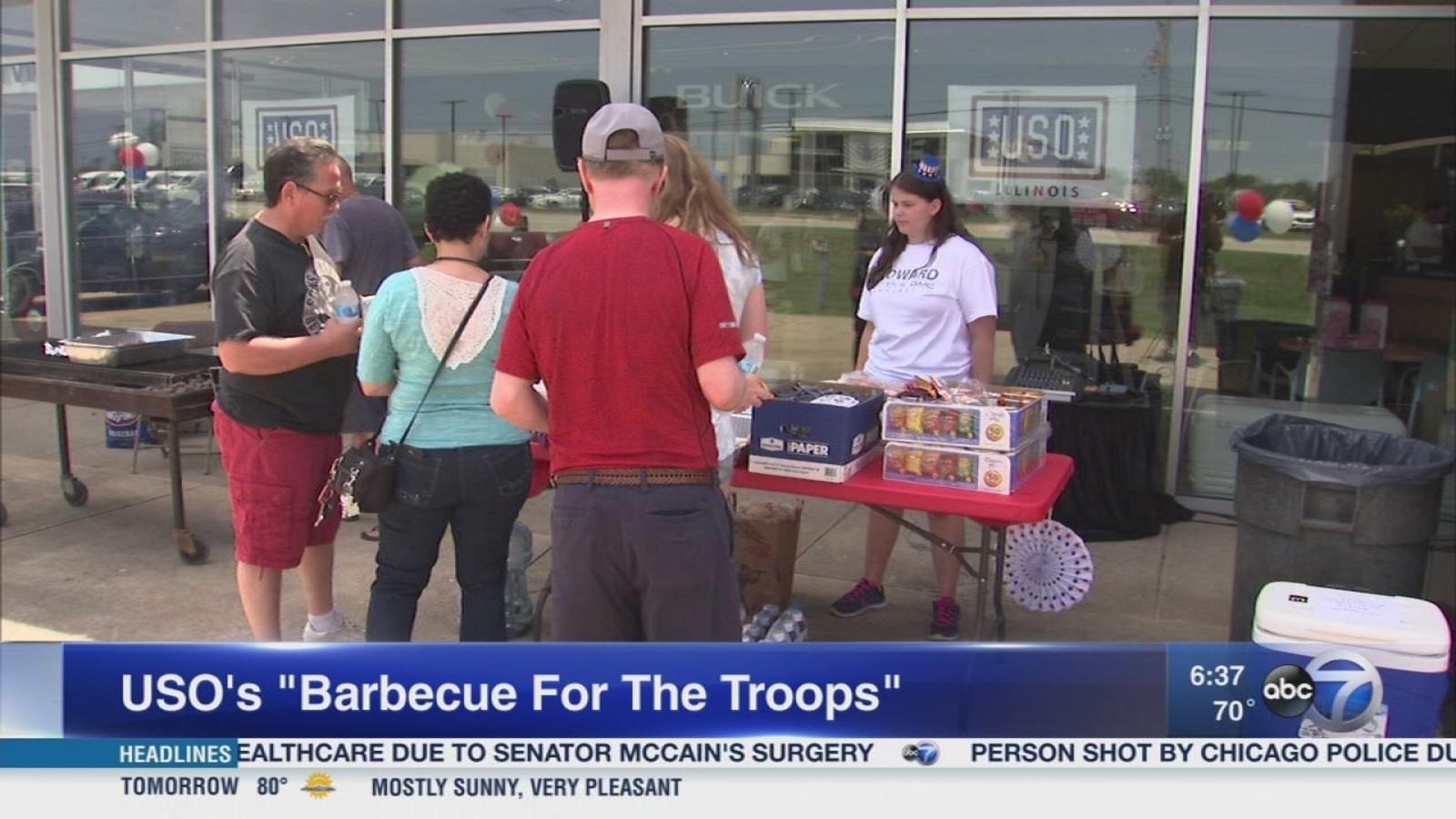 Chicago area car dealerships raise money for USO - ABC7 Chicago