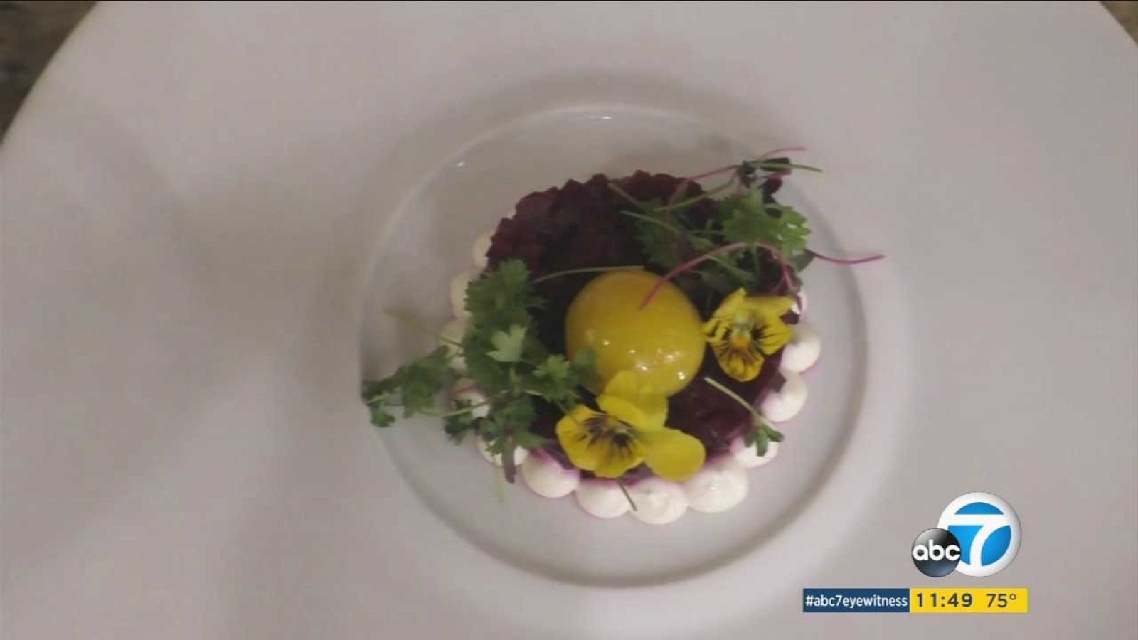 Local chef turns simple vegetables into fine dining experience - ABC7 ...