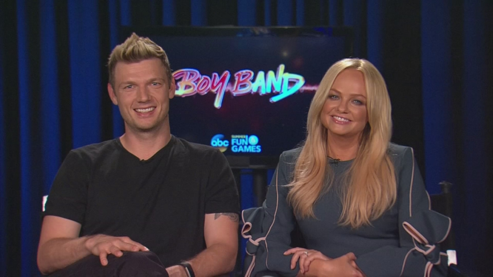 Nick Carter of 'Backstreet Boys' and Emma Bunton of 'The Spice Girls ...