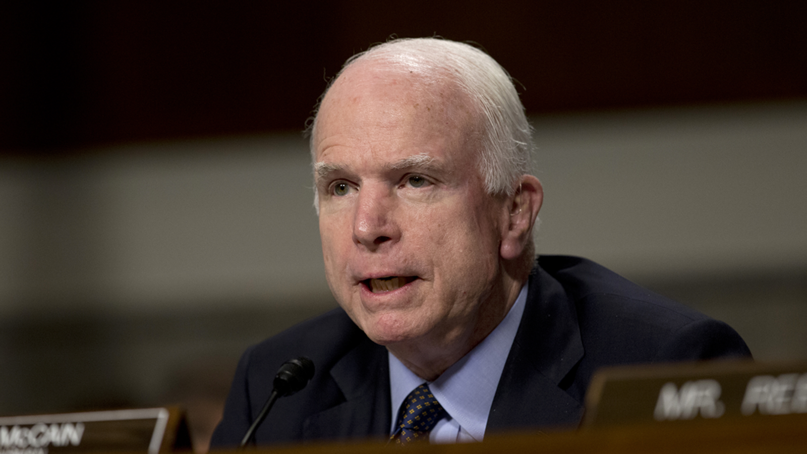 Arizona Senator John McCain diagnosed with brain tumor - ABC7 New York