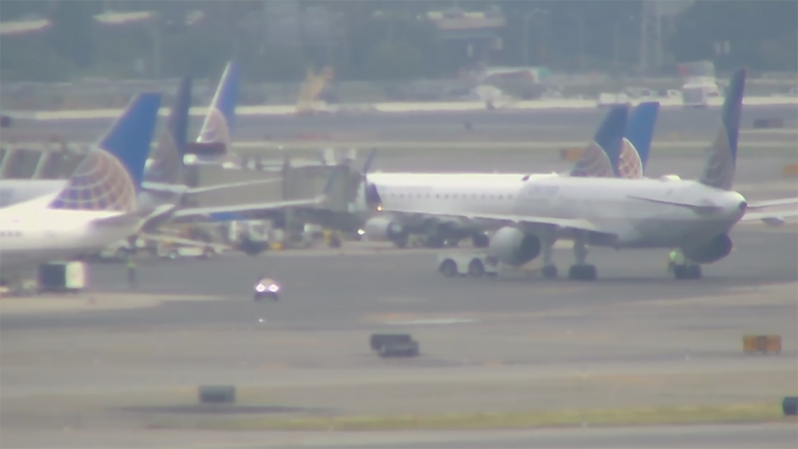 United Airlines Flight Aborts Takeoff From Newark Due To Possible