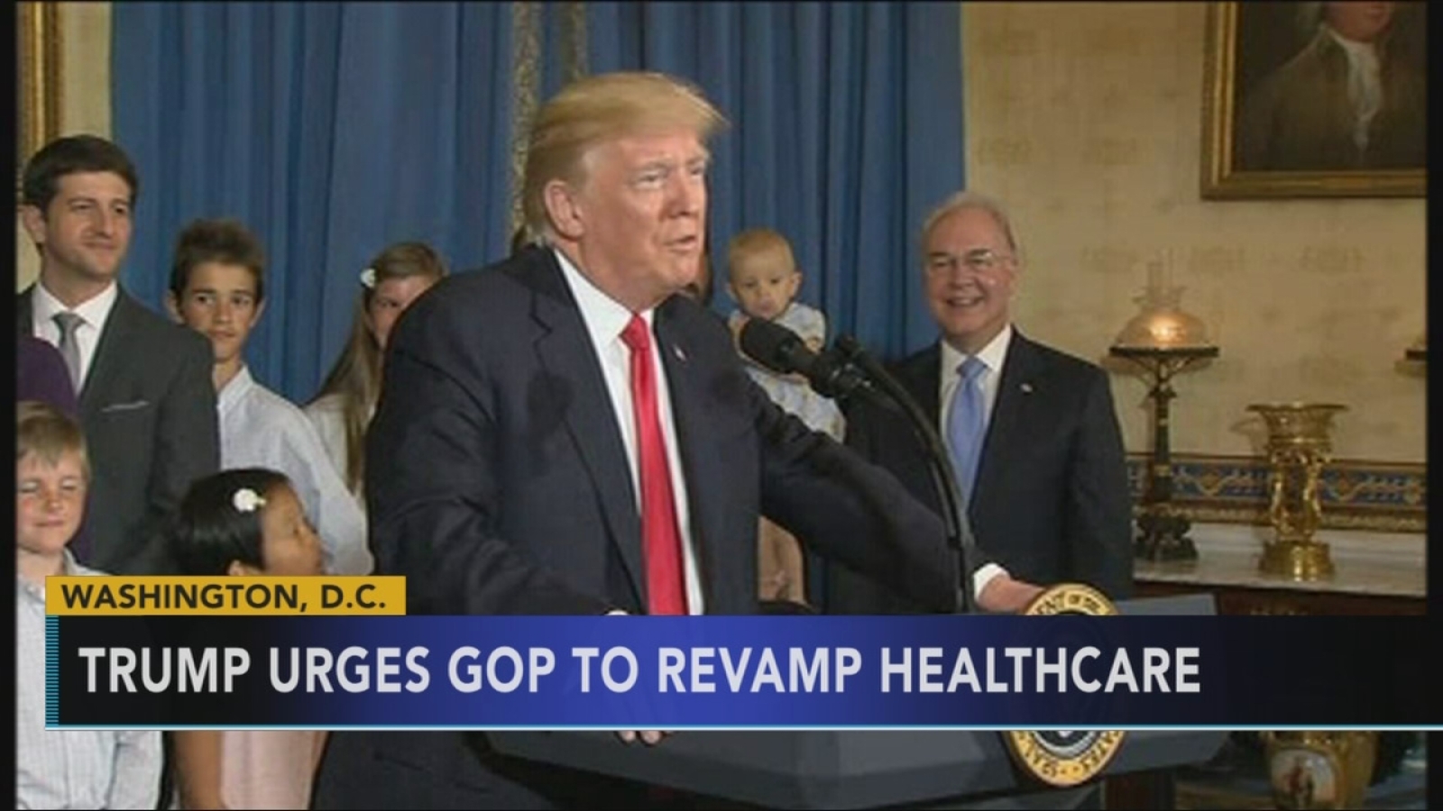 Trump says upcoming health vote is GOP's chance to keep vow - 6abc ...
