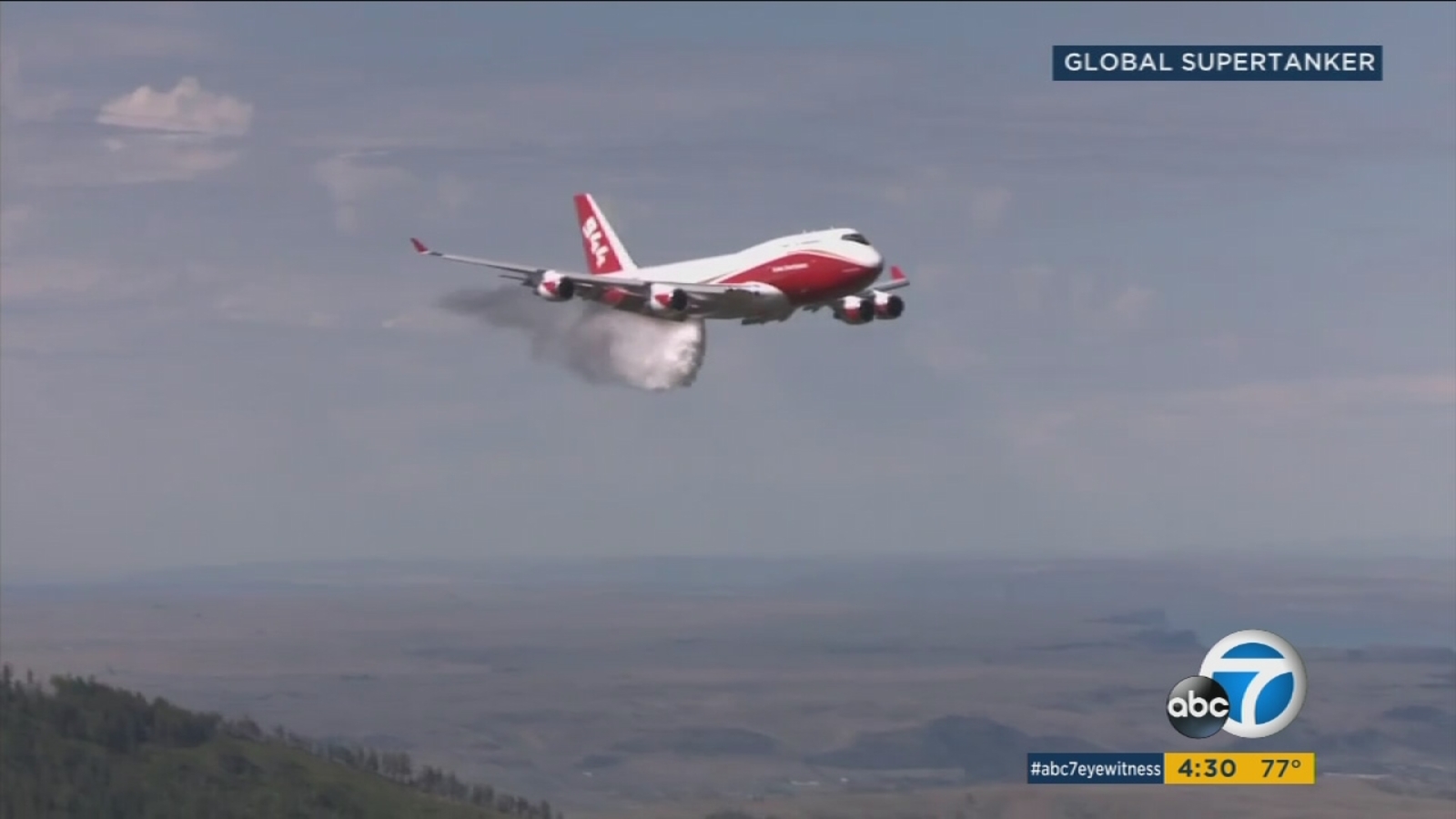 World's largest aerial firefighting tanker pending approval in SoCal ...