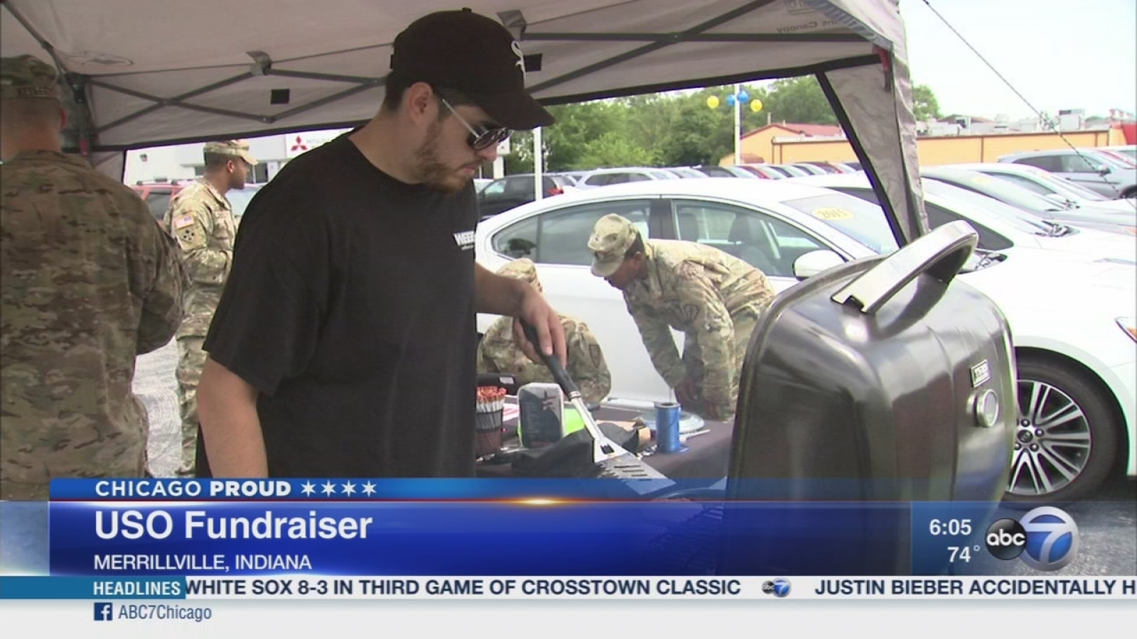 Chicago area car dealers raise money for USO - ABC7 Chicago