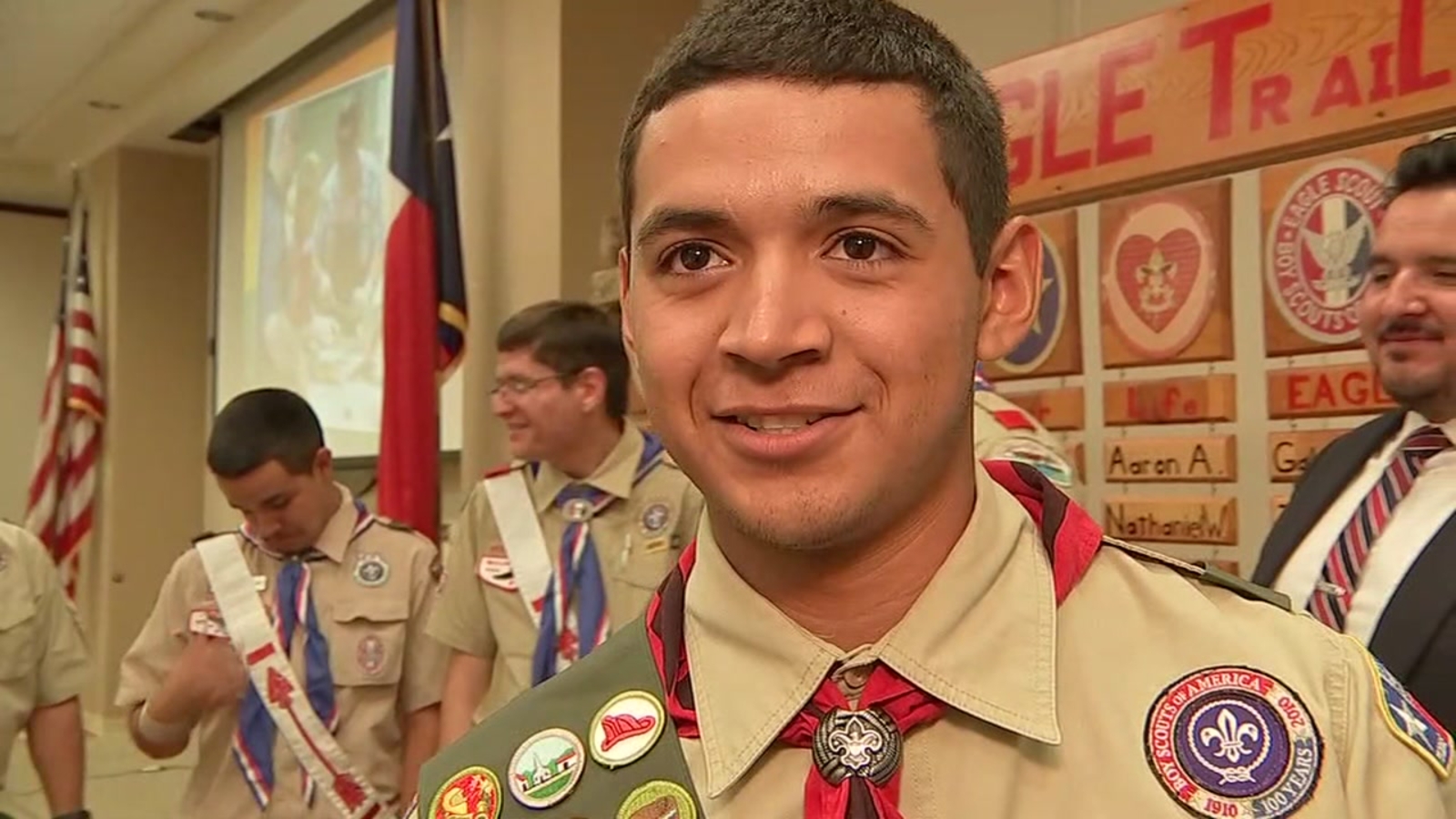 Family celebrates fifth Eagle Scout accomplishment - ABC13 Houston
