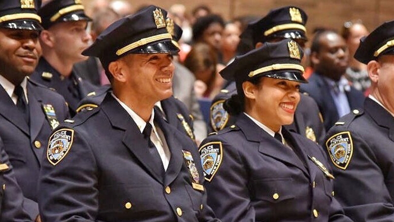 Husband and wife both promoted to captain at NYPD ceremony for first ...