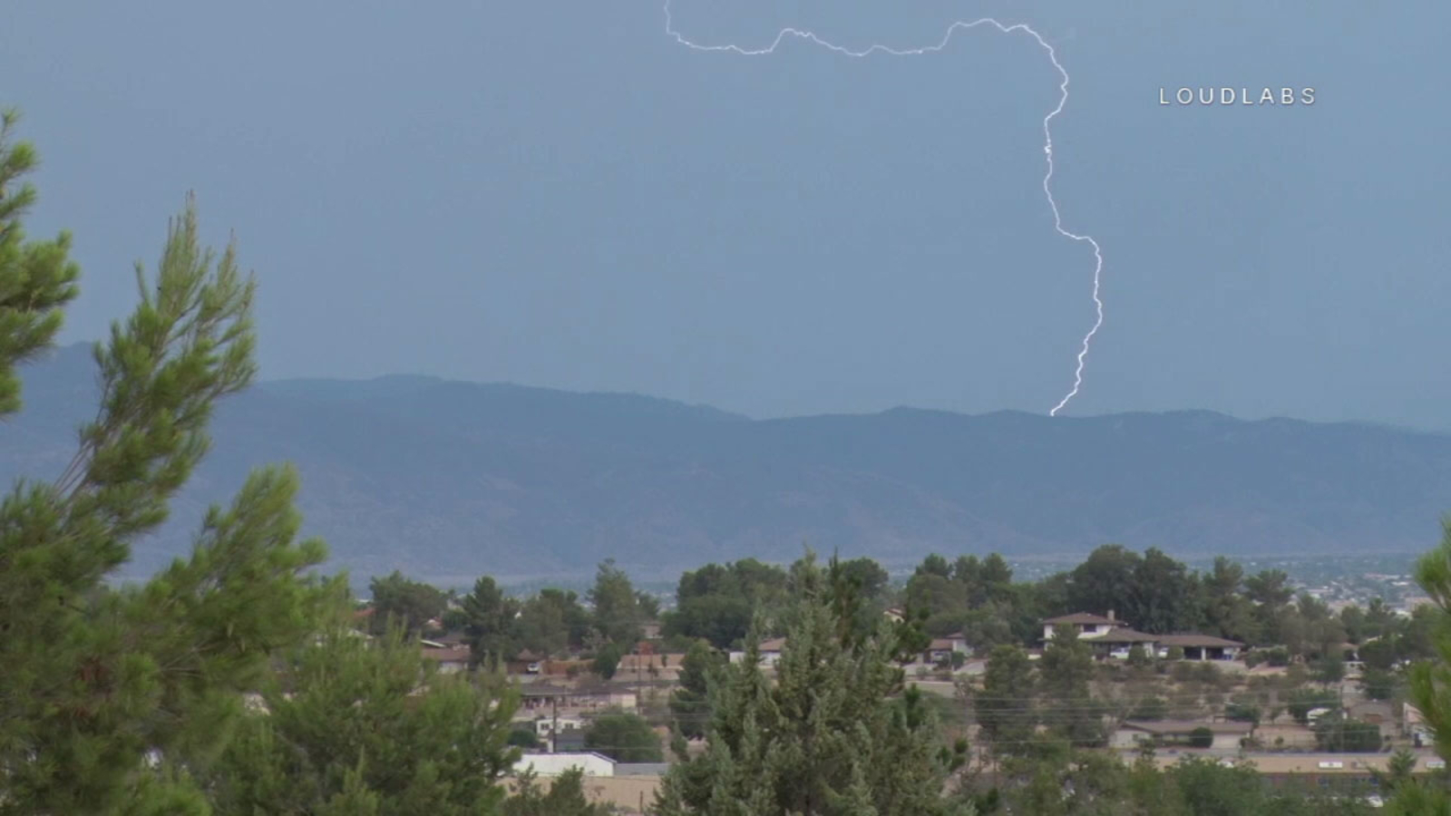 PHOTOS: Lightning, thunderstorms hit SoCal - ABC7 Los Angeles