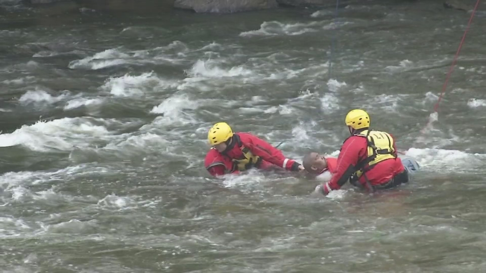 Video: Stranded man rescued from Brandywine River in Delaware - 6abc ...