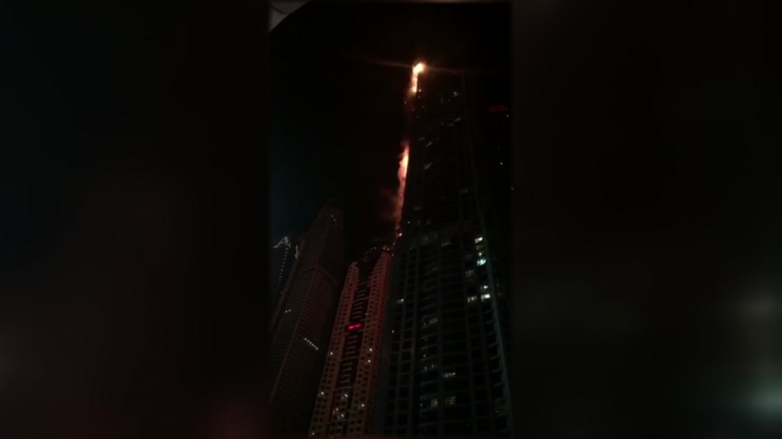 Fire sweeps through Dubai's Marina Torch high rise residential building ...