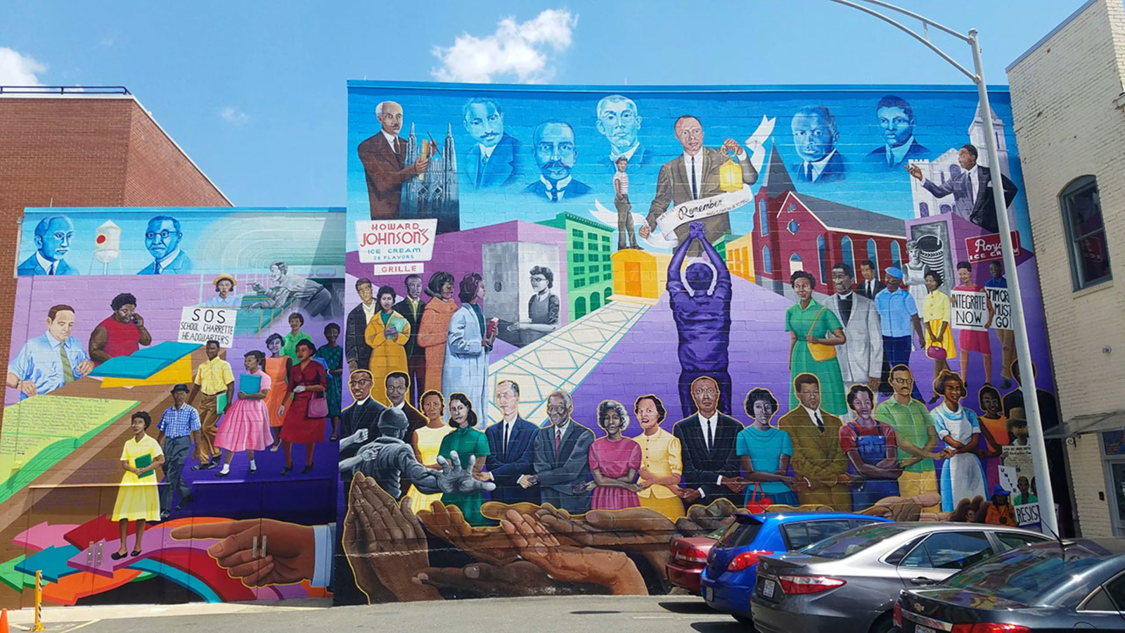 PHOTOS: Durham's fascinating murals - ABC11 Raleigh-Durham