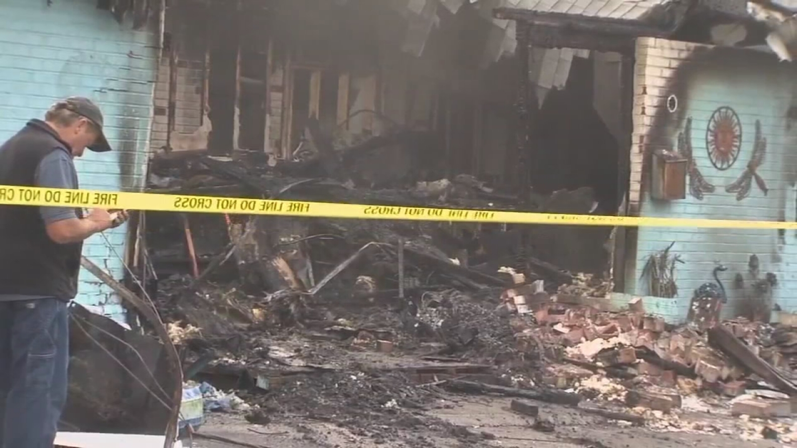 Driver dead in fiery crash at pool company in Bucks County - 6abc ...