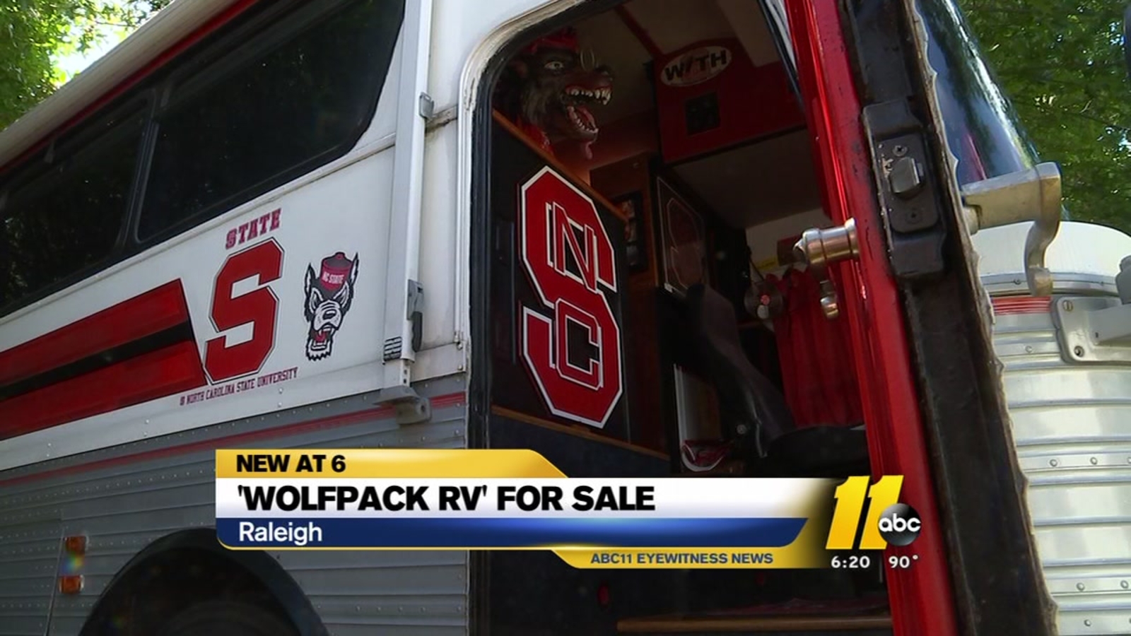 Wolfpack fans, get game-ready in sports-themed RV - ABC11 Raleigh-Durham