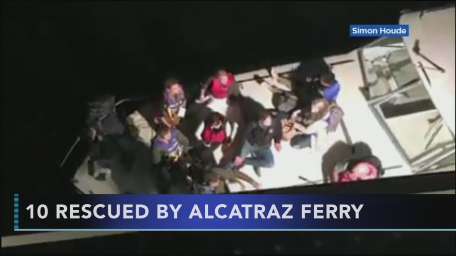 Alcatraz ferry crew rescues 10 from small vessel - 6abc Philadelphia