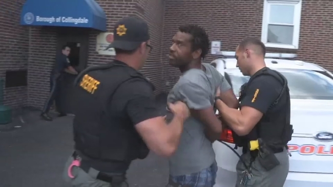 Delco Sheriff Sgt. serving warrant burned with Molotov cocktail in ...