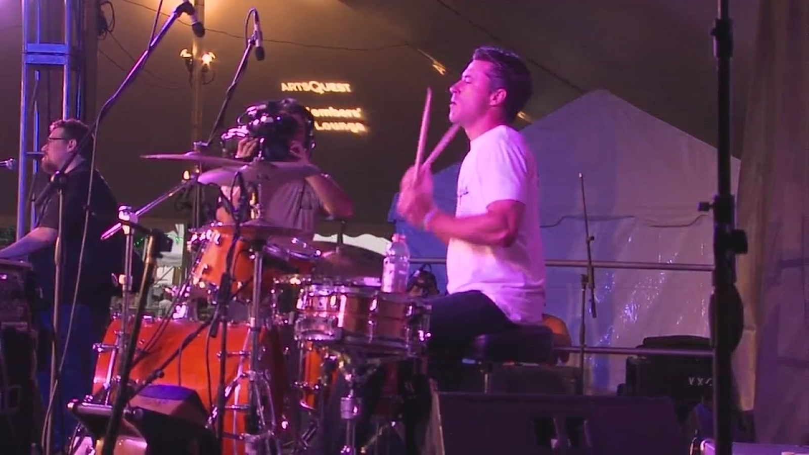 Matt O'Donnell on the drums at Musikfest! - 6abc Philadelphia
