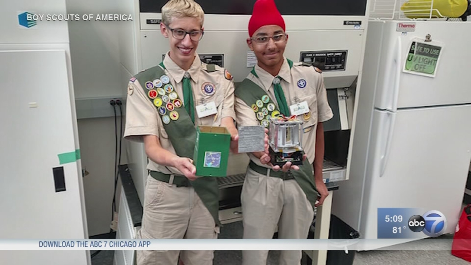 Palatine boy scouts send science experiment into space via SpaceX ...