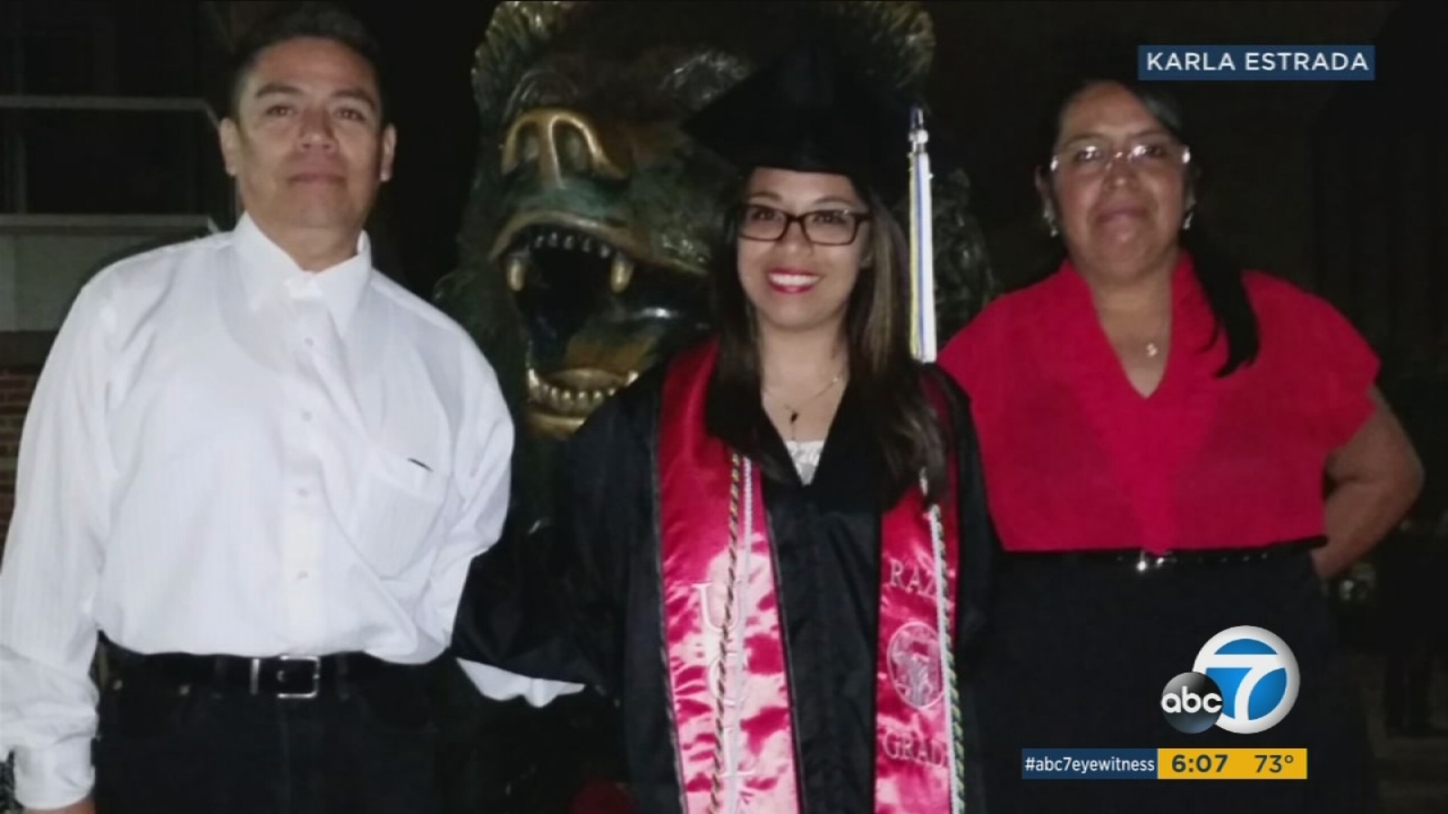 DACA recipient told she couldn't go to college graduates UCLA - ABC7 ...