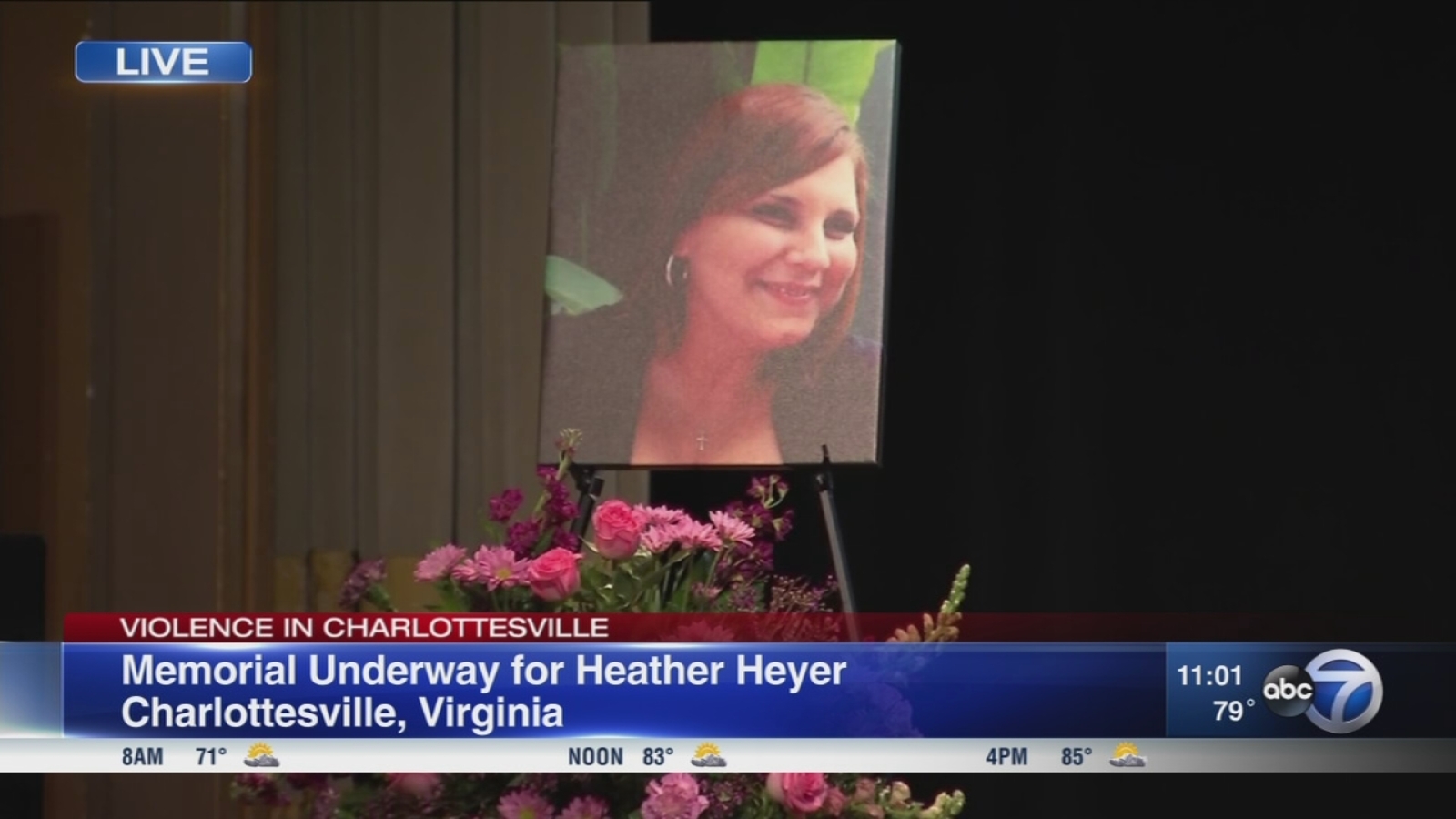 Mourners remember woman killed at Virginia rally, local politicians ...