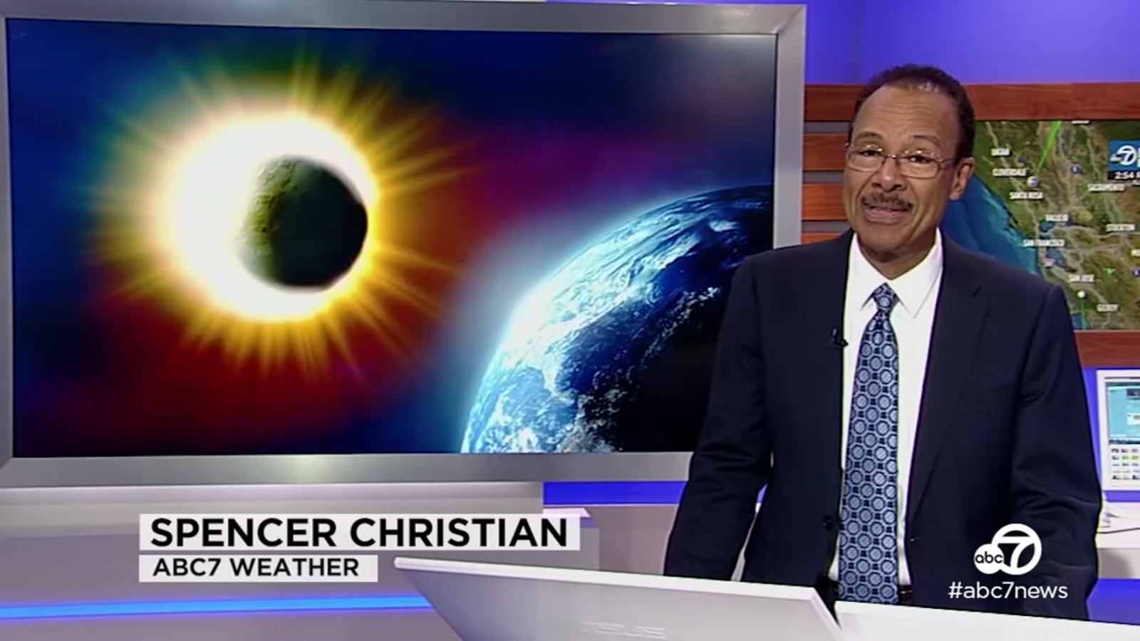 ASK THE EXPERT: ABC7 Weather team answers questions about total solar ...