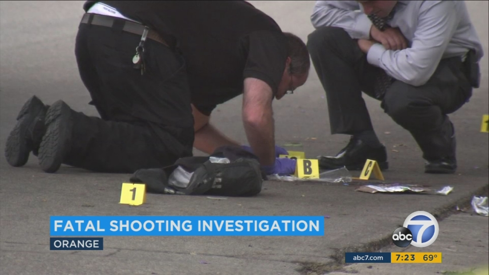 Man shot to death in Orange; homicide detectives investigating - ABC7 ...