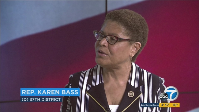 Karen bass - ABC7 Los Angeles
