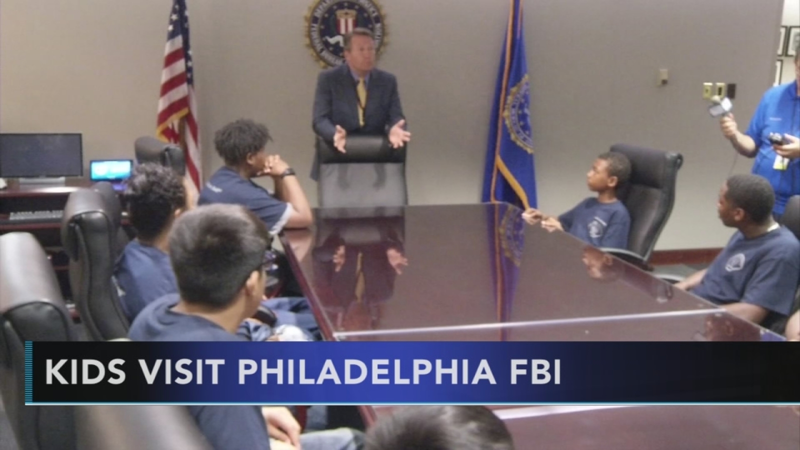 Blue Knights Police Explorers visit Philadelphia FBI - 6abc Philadelphia