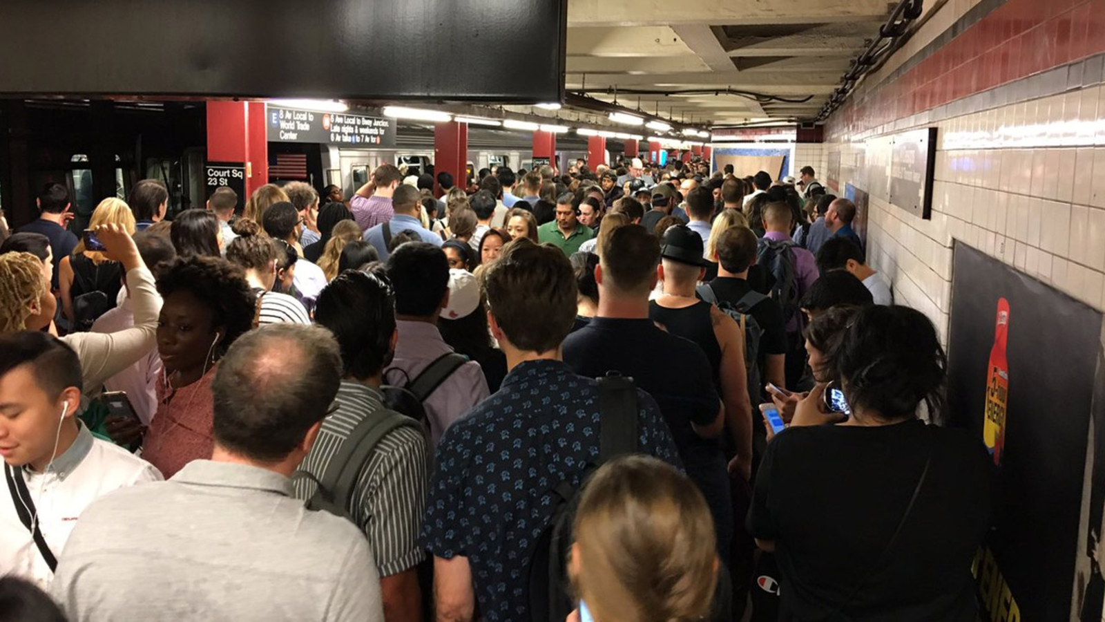 MTA: Subway delay nightmare caused by 'improperly secured' trash that ...