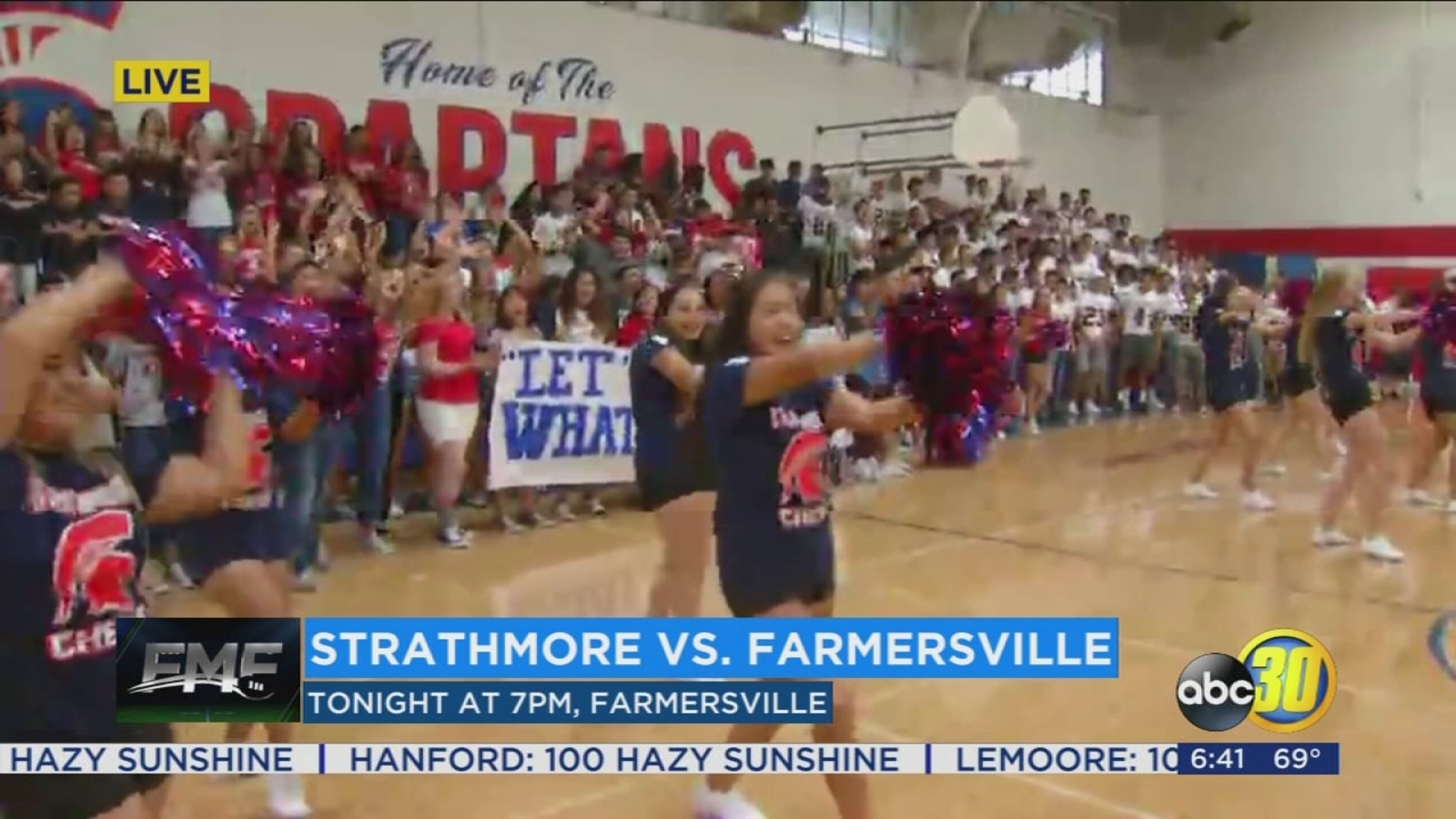 Friday Morning Football - Strathmore Spartans - ABC30 Fresno