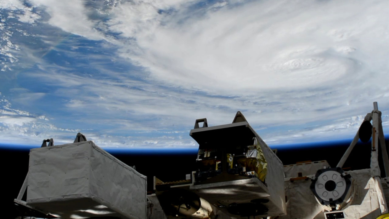 NASA releases footage of Harvey from space - ABC7 Chicago