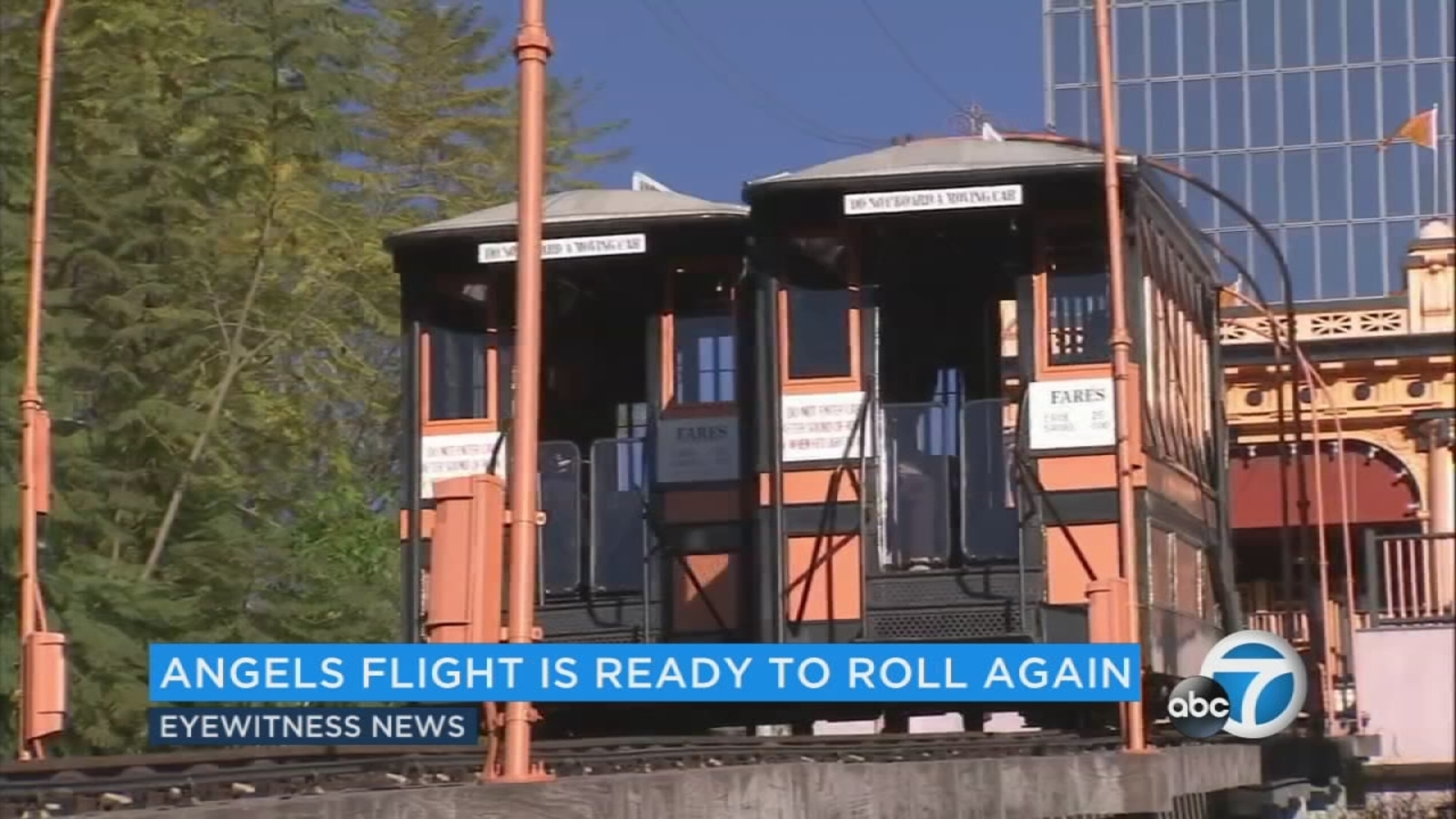 Angels Flight is ready to roll again - ABC7 Los Angeles